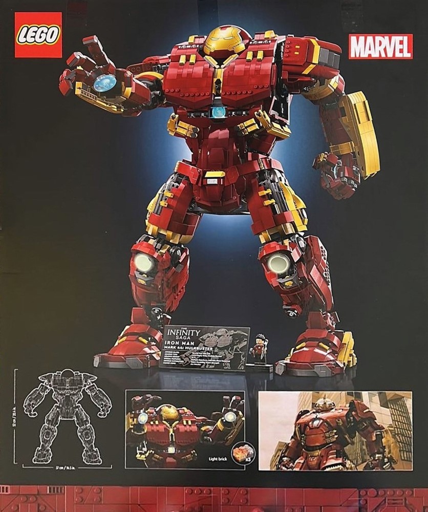 Pierwsze zdjęcia zestawu LEGO 76210 Hulkbuster - KlockiNews.pl