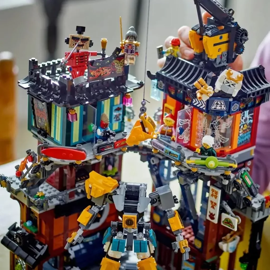 Zapowiedzi LEGO 2025 – seria Ninjago [Warsztaty w mieście NINJAGO są ...